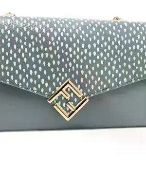 Fendi Ff Diamonds Mottled Logo Mini Bag
