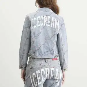 ICECREAM Sakura Denim Trucker Jacket