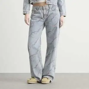 ICECREAM Sakura Denim Pants