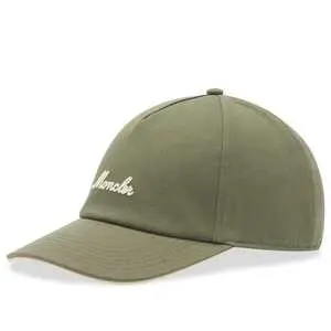 Moncler Cotton Archive Cap - Green