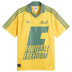 Adidas Bob Marley Jersey Top - Bold Gold