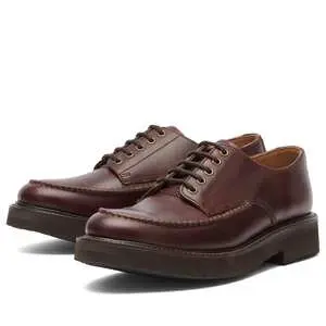 Grenson Carlo Derby Shoe - Brown