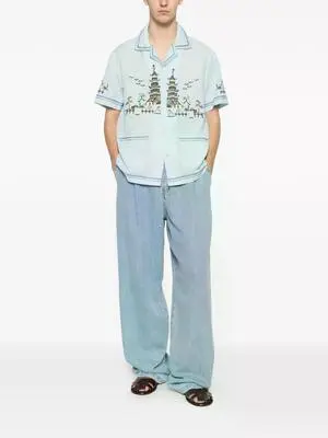 BAZISZT Embroidered Shirt