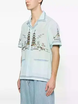 BAZISZT Embroidered Shirt
