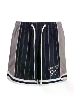 A BATHING APE Logo-detail Shorts