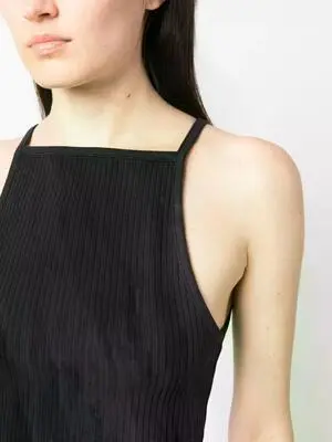 AGOLDE Square-neck Tank Top - Black