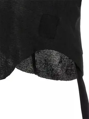 Rick Owens Sleeveless Cropped Top - Black