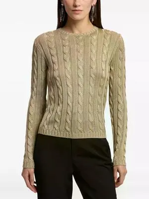 Ralph Lauren Cable-knit Crew-neck Sweater