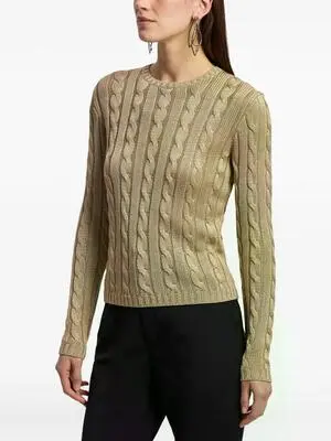 Ralph Lauren Cable-knit Crew-neck Sweater
