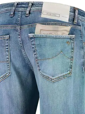Jacob Cohen Faded-wash Denim Jeans - Blue