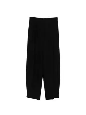 Andamane Pleated Trousers - Black