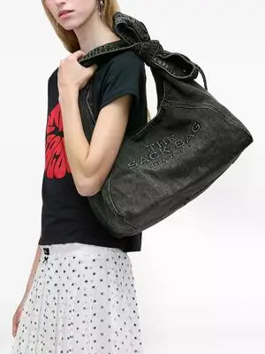 Marc Jacobs Bow-detail Shoulder Bag - Black