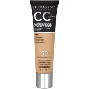 DERMABLEND Continuous Correction Tone-evening Spf50+ Cc Cream 1 Fl. Oz - 40n Medium 2