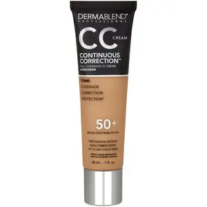 DERMABLEND Continuous Correction Tone-evening Spf50+ Cc Cream 1 Fl. Oz - 45n Med To Tan