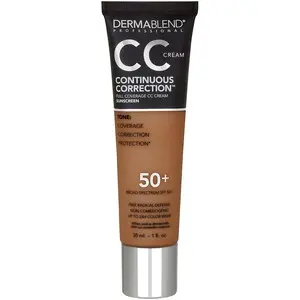 DERMABLEND Continuous Correction Tone-evening Spf50+ Cc Cream 1 Fl. Oz - 60n Tan 2
