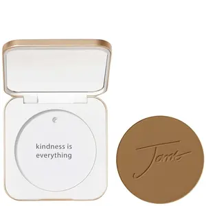Jane Iredale Refillable White Compact And Purepressed Base Mineral Foundation Spf 20/15 - Cognac