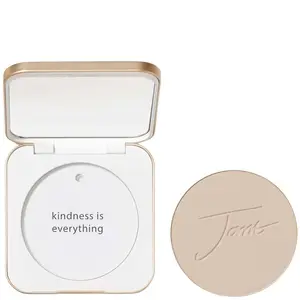 Jane Iredale Refillable White Compact And Purepressed Base Mineral Foundation Spf 20/15 - Satin