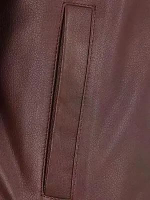 LARDINI Leather Zip-up Jacket