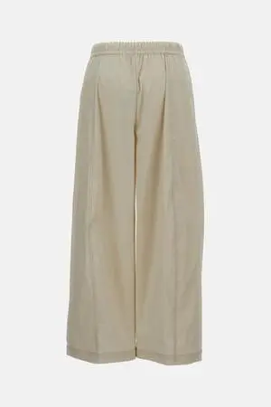 M.S.M. MILANO Wide Leg Cropped Trousers