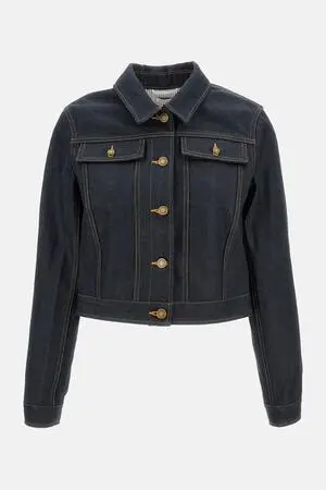 Thom Browne Cropped Denim Jacket