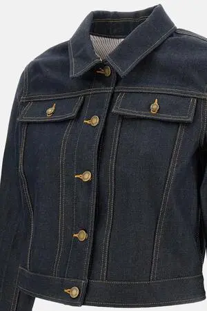 Thom Browne Cropped Denim Jacket