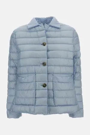 Herno Quilted Down Jacket - Sky Blue