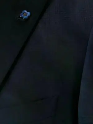LARDINI Single-breasted Suit Jacket - Blue