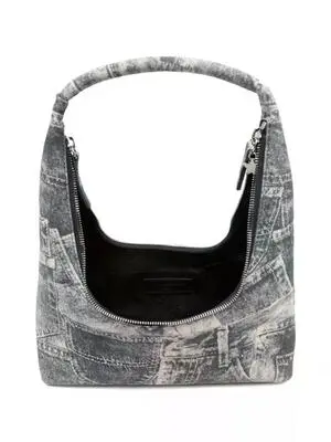 MARGESHERWOOD Printed Charm-detail Shoulder Bag