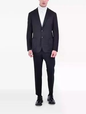 DELL'OGLIO Single-breasted Blazer - Black