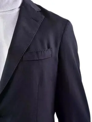 DELL'OGLIO Single-breasted Blazer - Black