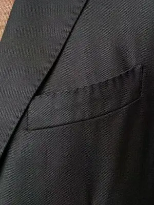DELL'OGLIO Single-breasted Blazer - Black