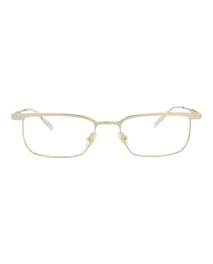 Montblanc Square Frame Metal Optical Frames Gold Gold Transparent (mb0219o/30012171/002)