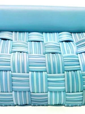 THEMOIRE Woven Clutch Bag