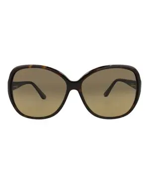 Maui Jim Round Frame Acetate Sunglasses - Tortoise Tortoise Bronze (hs294/10)