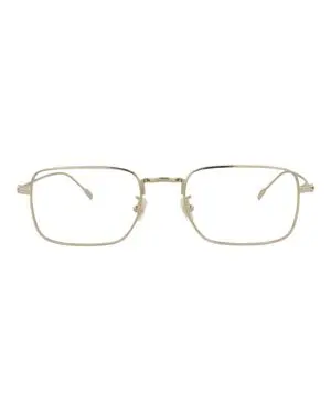 Montblanc Square-Frame Metal Optical Frames Gold Gold Transparent (mb0212o/30012094/001)