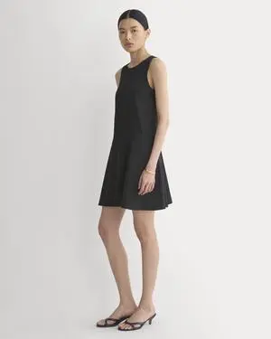 Everlane Drop Waist Mini Dress - Black