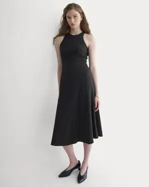 Everlane Sleeveless Seamed Midi Dress