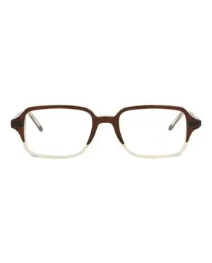Gucci Acetate Square Frame Optical Eyeglasses - Brown Brown Transparent (gg1211o/30013459/003)