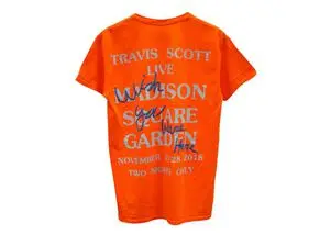 TRAVIS SCOTT Madison Square Garden Tour Tee Shirt