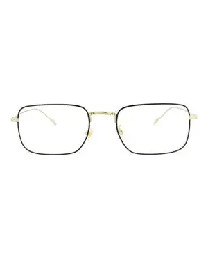 Montblanc Square Frame Metal Optical Frames Gold Gold Transparent (mb0212o/30012094/006)