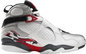 JORDAN 8 Og Sneakers - White/black/true Red