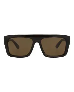 Gucci Square-frame Recycled Acetate Sunglasses - Havana Havana Brown (gg1461s/30014461/002)