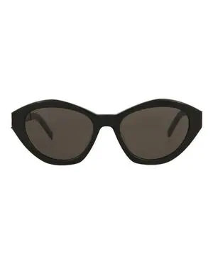 Saint Laurent Cat Eye Sunglasses - Black Black Black (slm60/30008537/001)