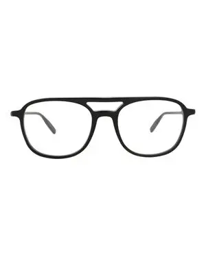 Montblanc Aviator Acetate Optical Frames - Black Black Transparent (mb0198o/30012061/001)
