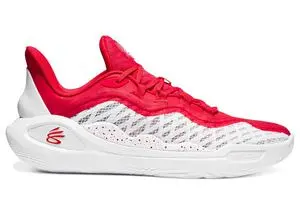 Under Armour Curry Tbin Sneakers - White/red