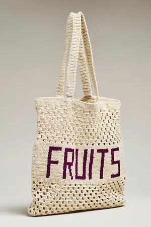 SORAYA HENNESSY Market Crochet Mesh Tote