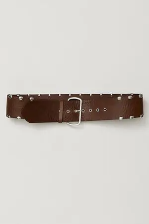 Free People Wild At Heart Hip Belt - Espresso