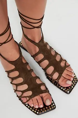 Jeffrey Campbell Wild Side Gladiator Sandals