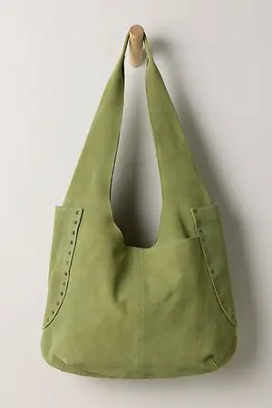 Free People Rori Suede Tote Bag With Stud Detailing