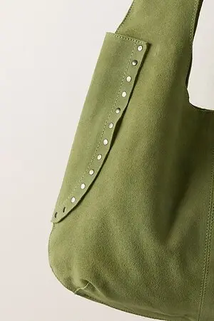 Free People Rori Suede Tote Bag With Stud Detailing